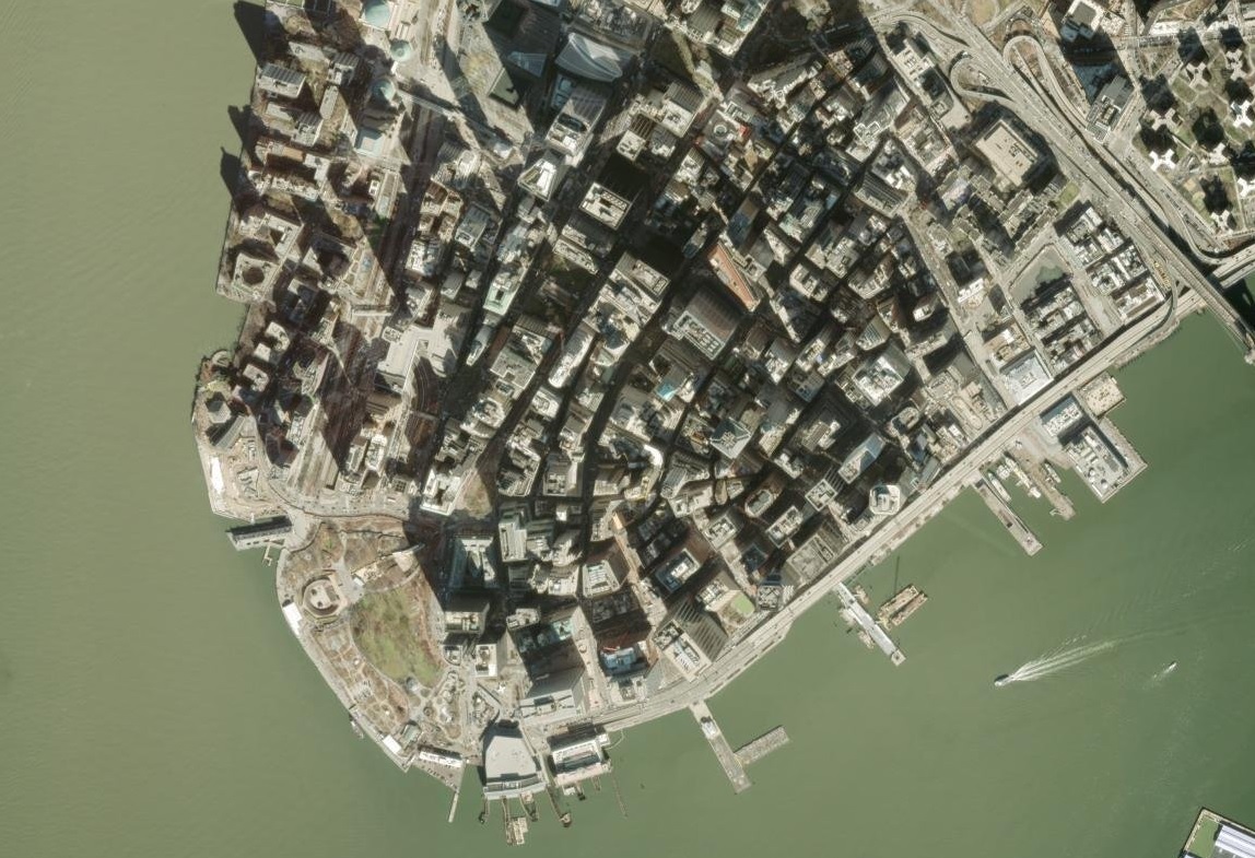 New York on the Satellite Images - Free-map.org